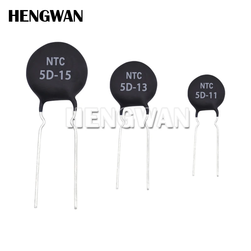 10pcs Thermal Resistor NTC 3D-9 5D-9 5D-11 5D-15 8D-11 8D-20 10D-7 10D ...