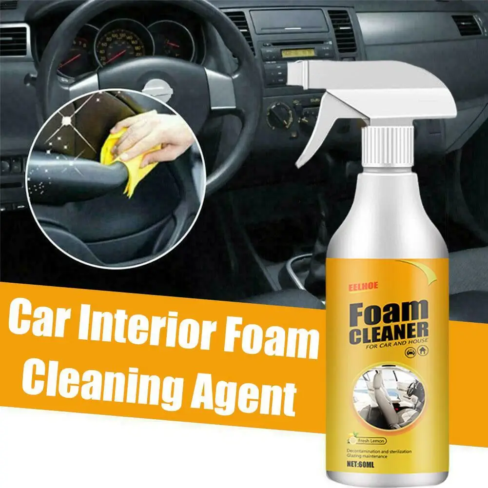 60-120ml-Multi-purpose-Foam-Cleaner-Anti-aging-Cleaning-Automoive-Car ...