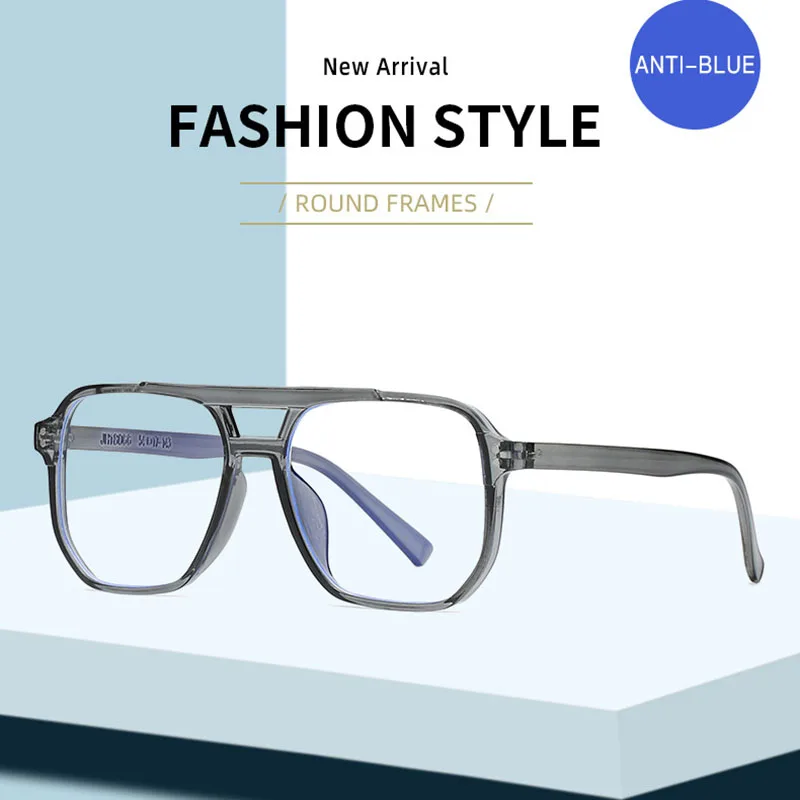 Transparent-Computer-Glasses-Frame-Women-Men-Anti-Blue-Light-Square ...