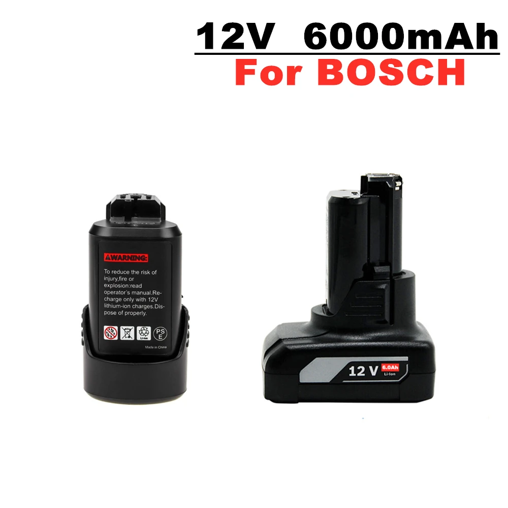 12V-6000mAh-Li-ion-Rechargeable-Battery-pack-replace-for-BOSCH-cordless ...