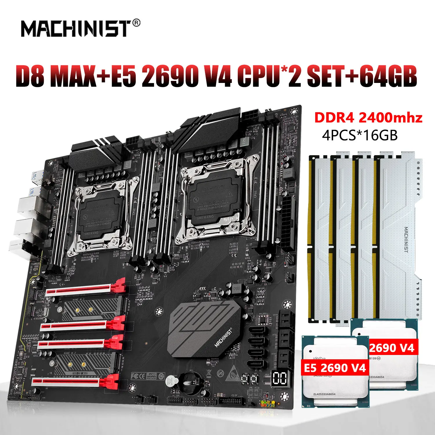 MACHINIST-X99-Kit-Motherboard-LGA-2011-3-Xeon-2690-V4-Dual-CPU ...