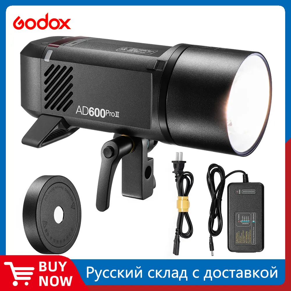 Godox-Flash AD600PRO II todo en uno para exteriores, 600W, TTL, HSS ...