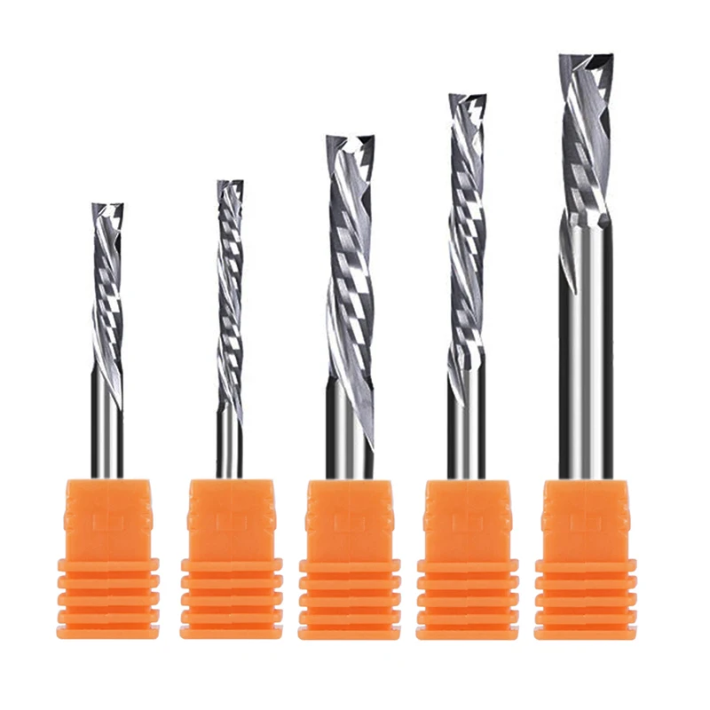 5A Shank 3.175mm 4mm 6mm 6.35mm 8mm 10mm UP&DOWN Cut Milling Cutter ...