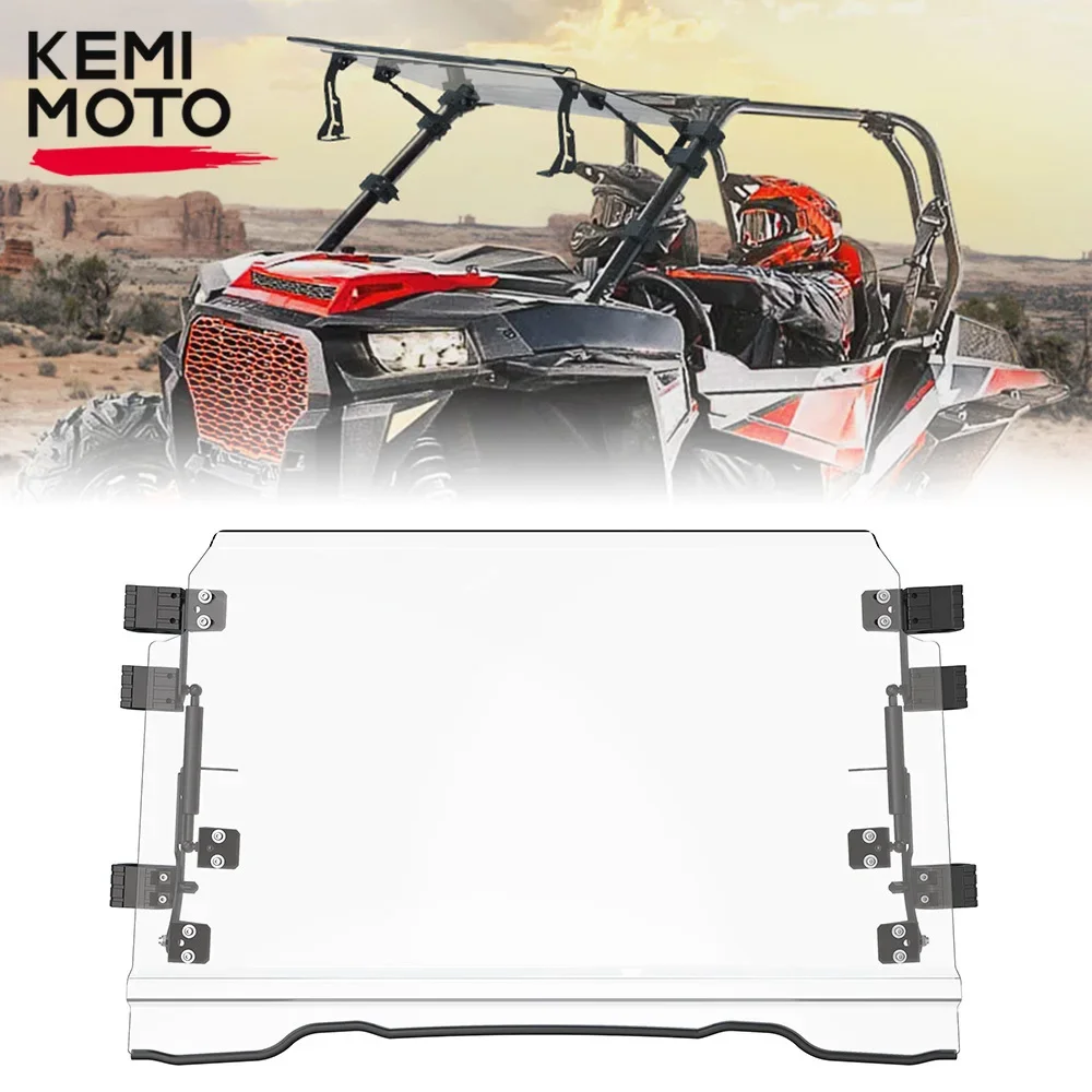 KEMIMOTO-parabrisas-delantero-plegable-UTV-4-en-1-Compatible-con ...