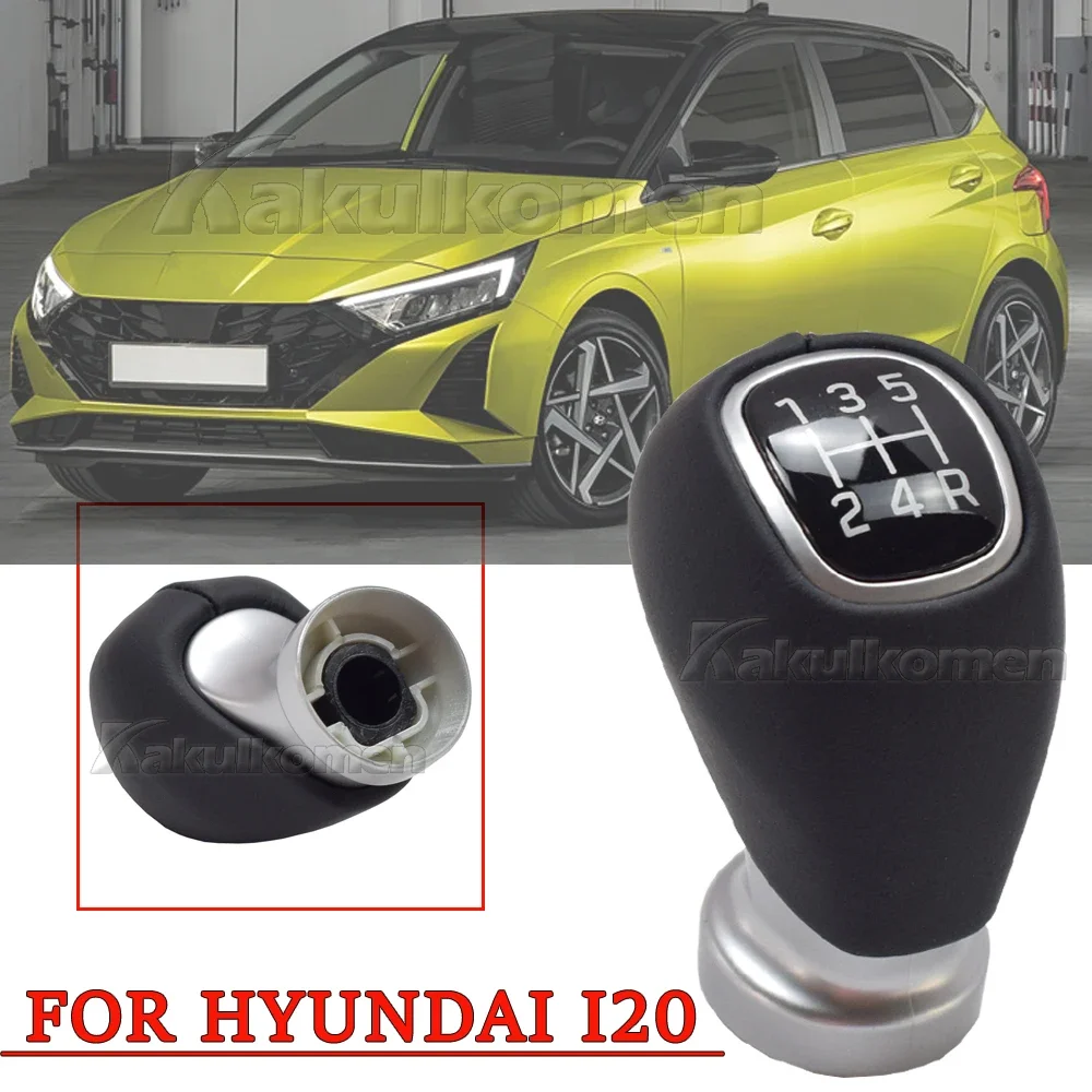 5 Speed Car Gear Shift Knob Head Gear Cover Shift Lever Stick For hyundai i20 Manual Shift Lever Handball AliExpress