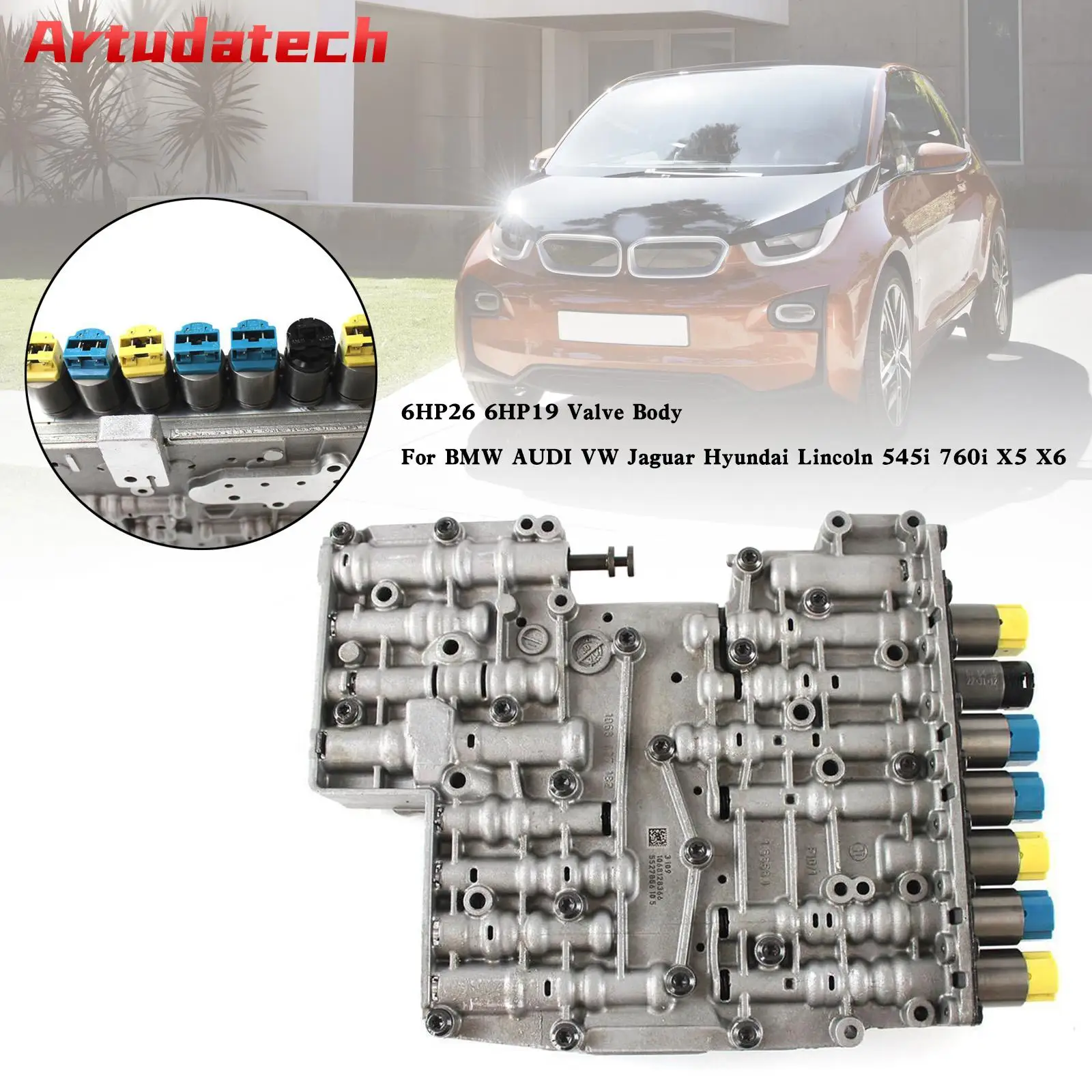 Artudatech-6HP26-6HP19-Valve-Body-For-BMW-AUDI-VW-Jaguar-Hyundai ...