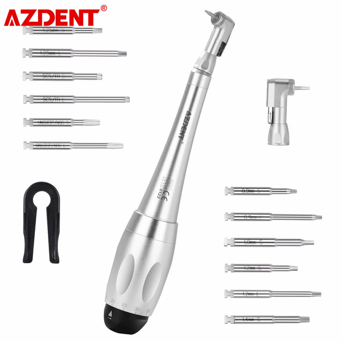 Azdent Dental Universal Implante Torque Com 12 Pces Drivers Chave ...