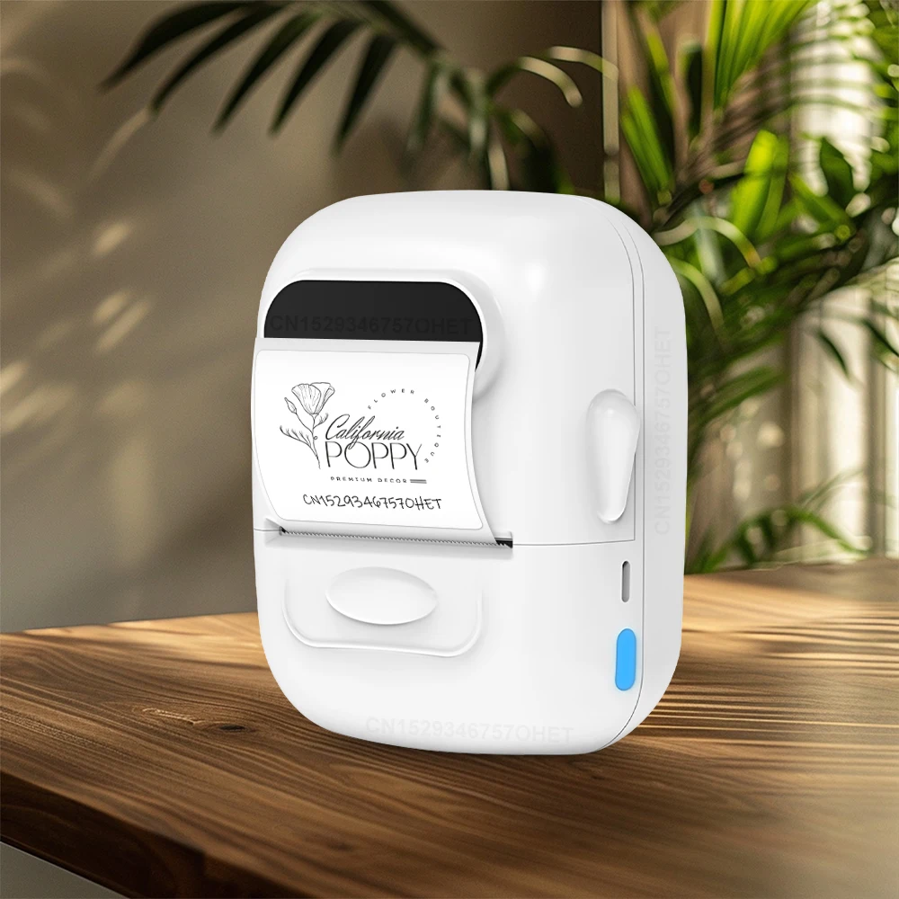 Portable-Mini-Printer-P50-Thermal-Adhesive-Label-Printer-without-Ink ...
