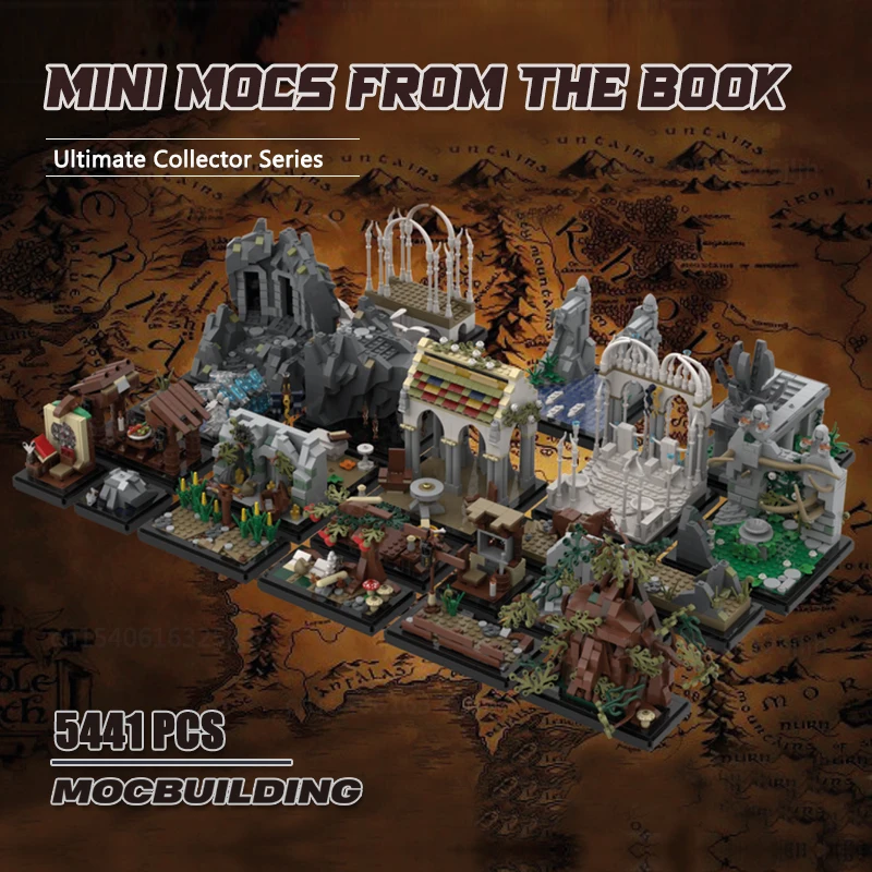 Movie-Scence-Moc-Mini-Mocs-From-The-Book-Building-Blocks-22-Sets ...