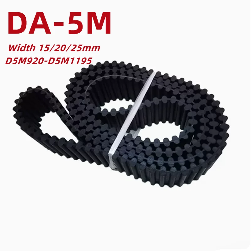 DA-D5M-Zwart-Rubber-Dubbelzijdig-Tand-Distributieriem-Breedte-15-20 ...
