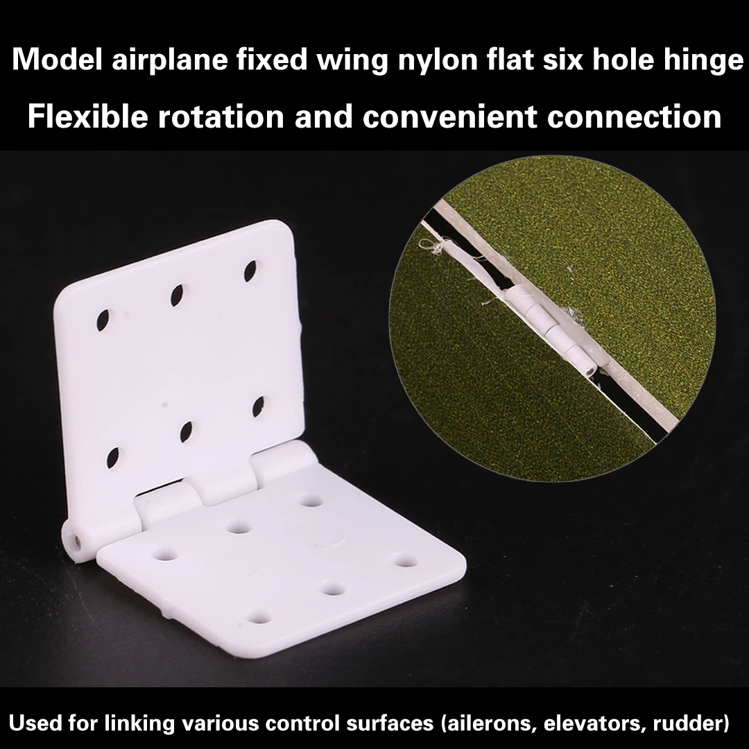 10PCS-Plastic-Hinge-Flat-Needle-Binder-For-RC-Model-Remote-Control ...