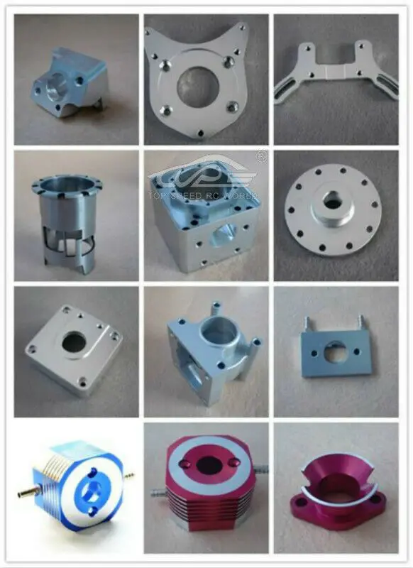 Rc Boat Alloy Cnc Eninge Parts Fit 26cc 27.5cc 29cc Qj Zenoah Engine ...