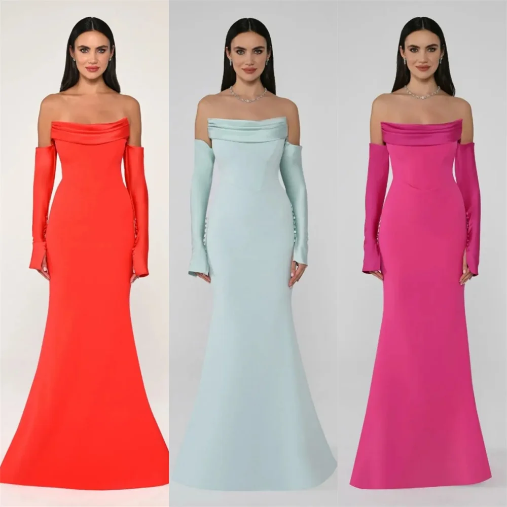 Dearin-ye-faldas-de-l-nea-a-sin-tirantes-hasta-el-suelo-vestidos-para ...