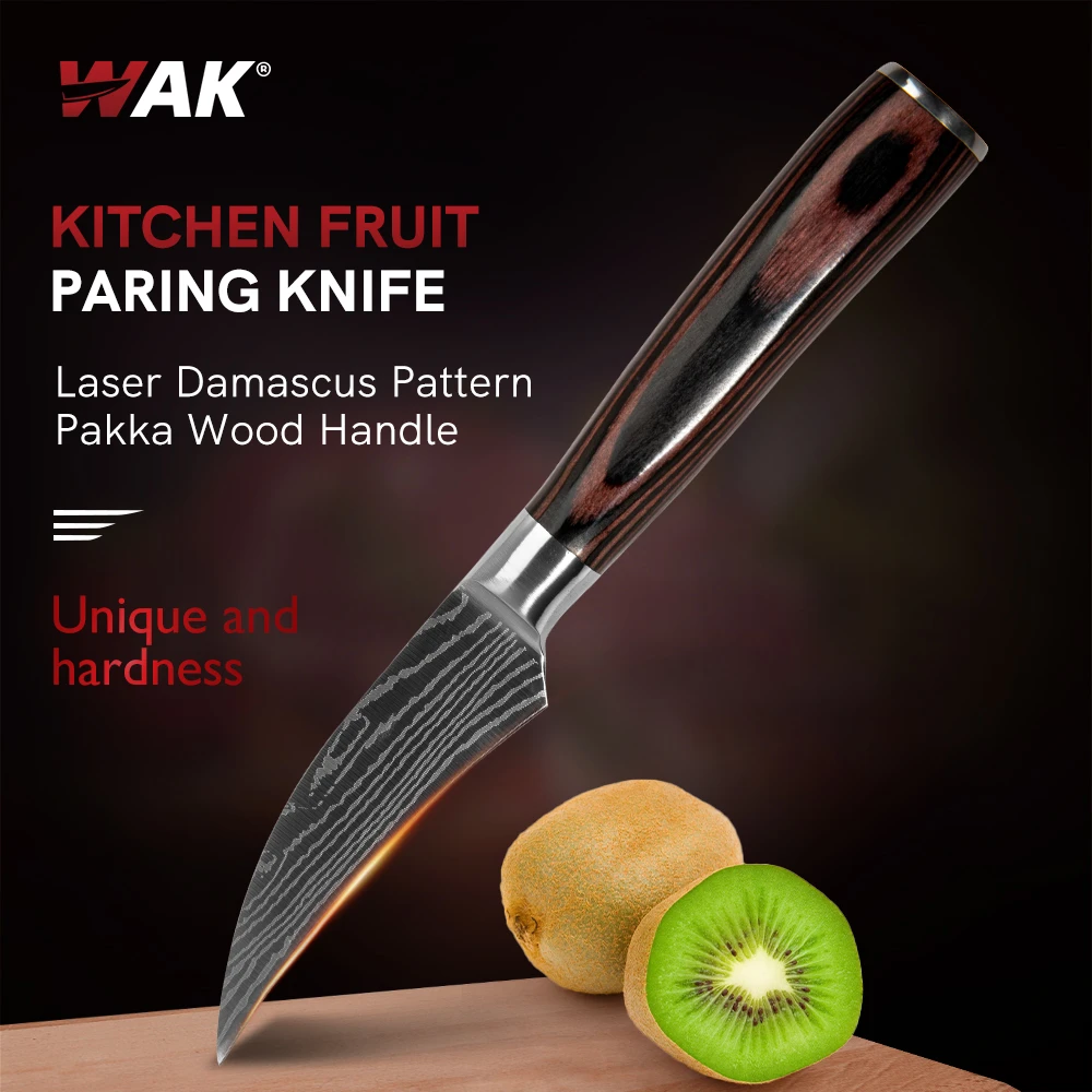 Bird Beak Paring Knife | Damascus Steel Knife | Kitchen Paring Knife ...