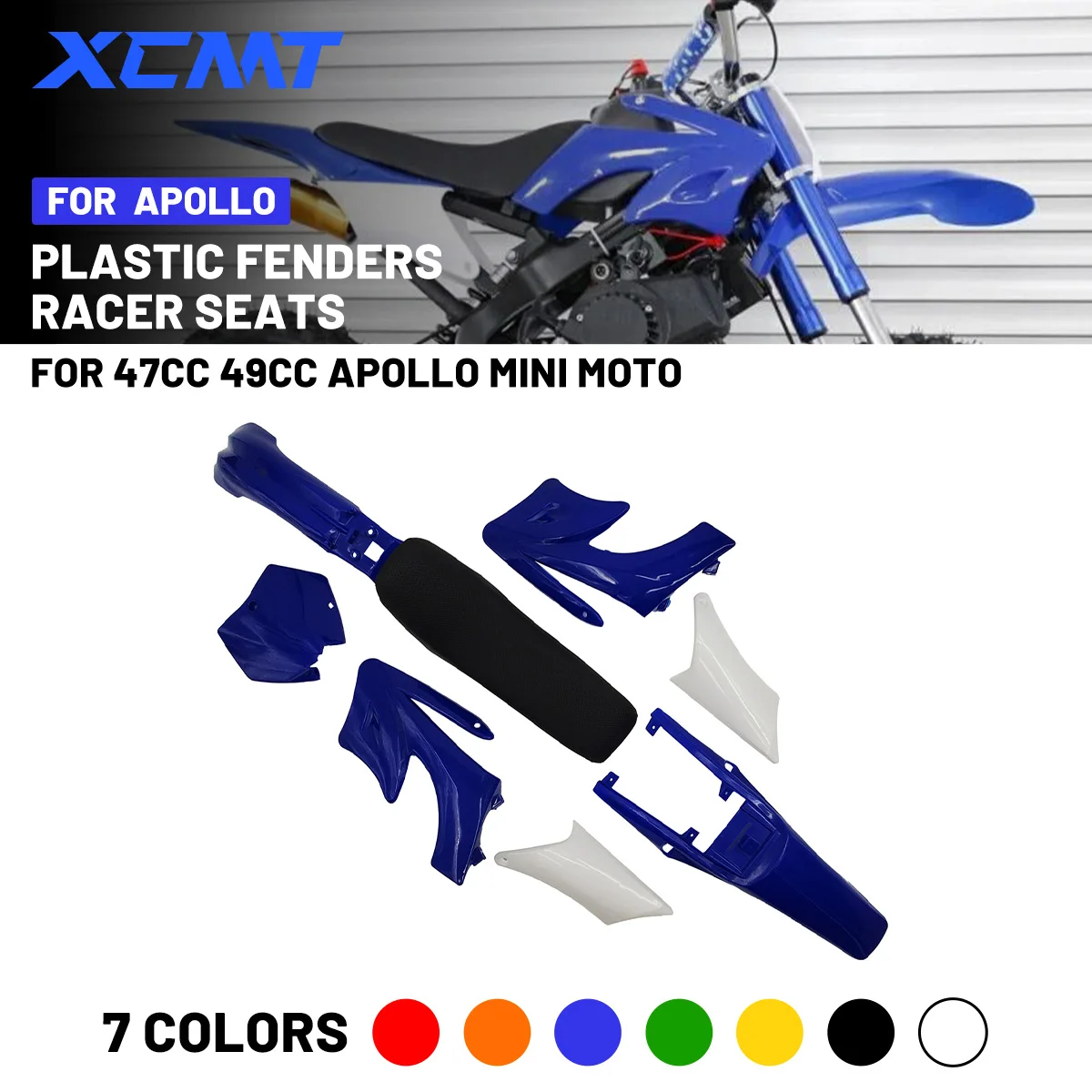 Plastic-Cover-Fairing-Kits-Mudguard-Fenders-Racer-Seats-Gas-Fuel-Tanks ...