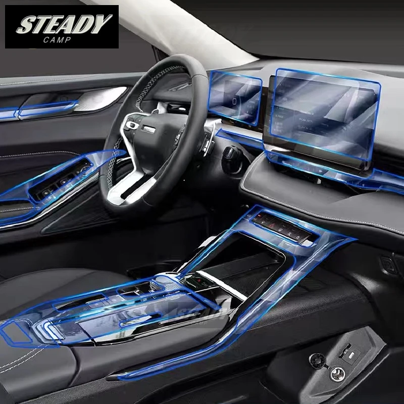 For GWM Haval H6 2021 2022 2023Car Interior Center Console Transparent ...