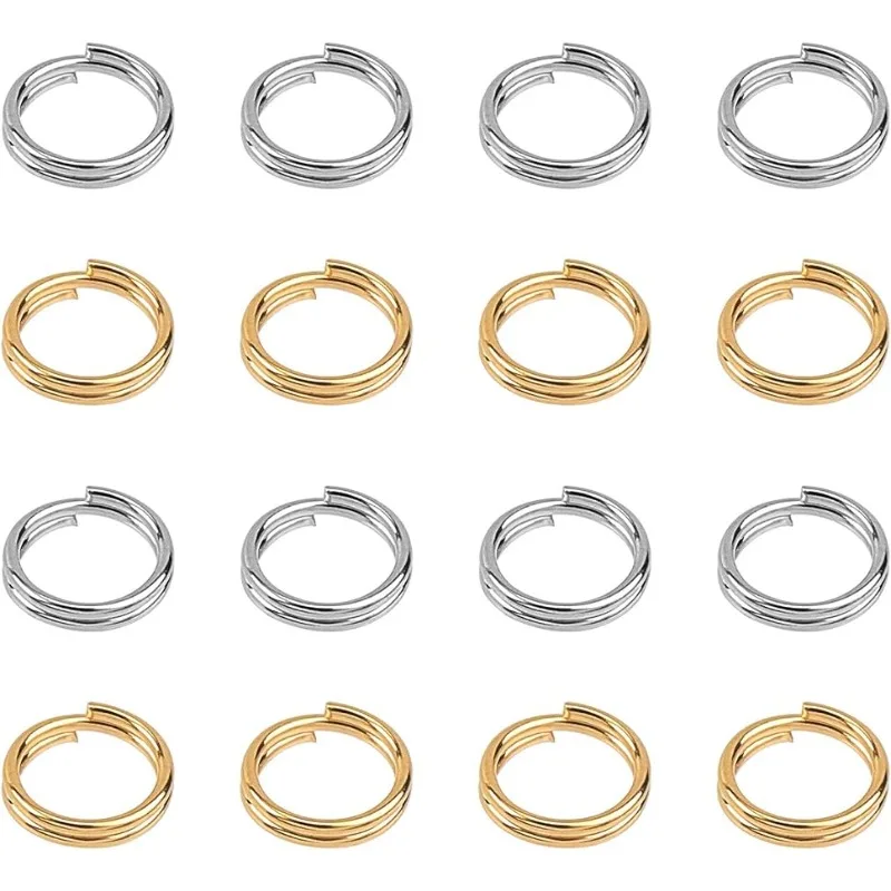 200pcs-Split-Key-Rings-Stainless-Steel-Key-Ring-5mm-Golden-Stainless ...