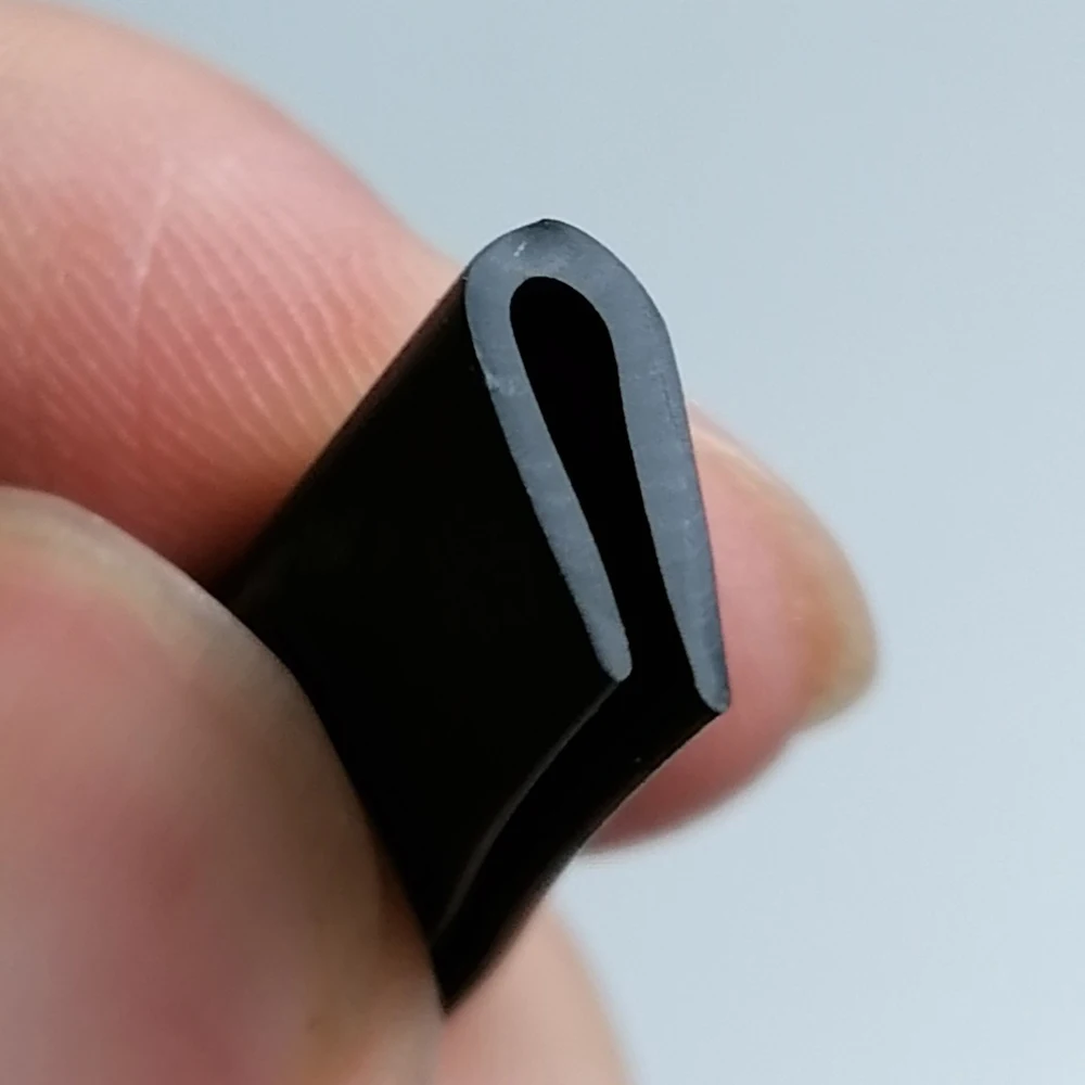 U자형 도어 씰 스트립 자동차 고무 스트립 접착제 방진 자동차 방음 자동차 씰 자동차 씰 고무 스트립용 1 8 M