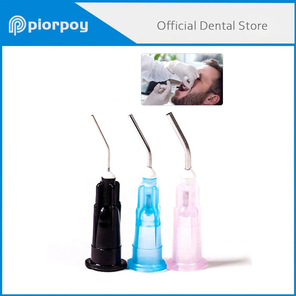 PIORPOY-100-Pcs-Bag-Dental-Composite-Resin-Pre-Bent-Flow-Dispensing ...