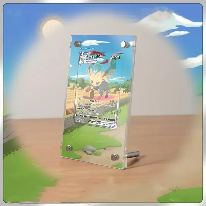 Pokemon-Leafeon-Acrylic-Brick-Shield-Photo-Display-Box-Self-Made ...