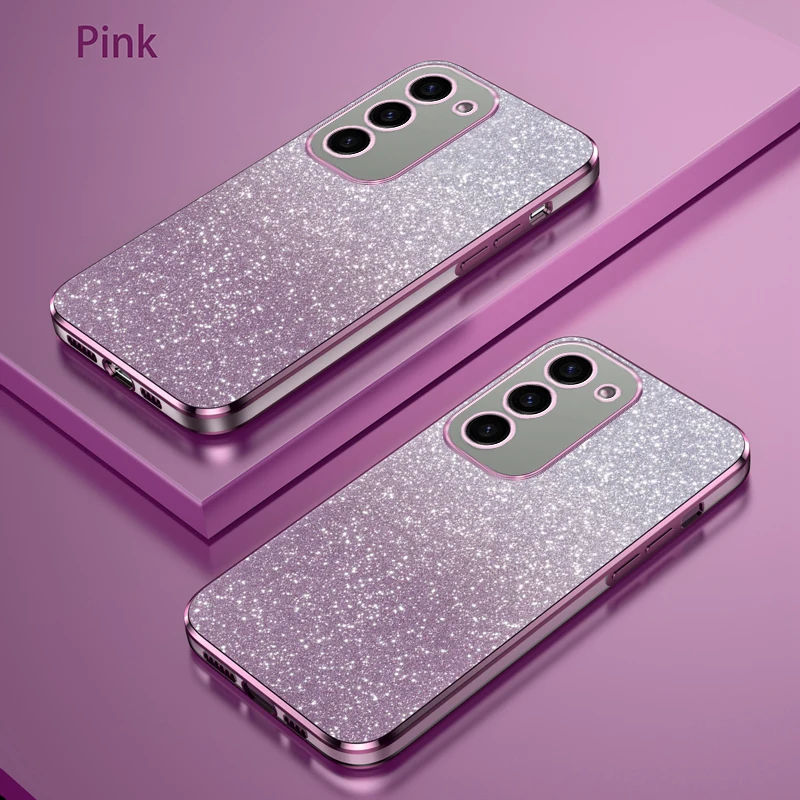 Plating-Bling-Glitter-Shiny-Phone-Case-For-Samsung-Galaxy-S10-S20-S21 ...
