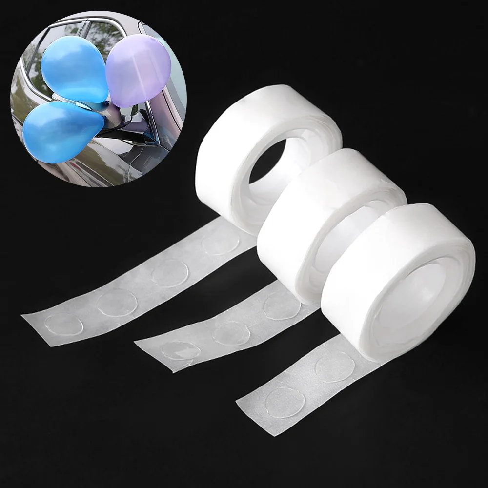 500 Point Double-sided Adhesive Dots Transparent Removable Balloon ...