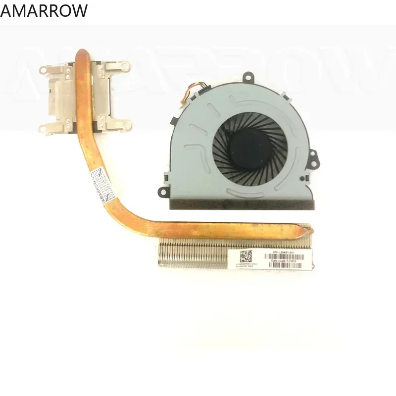 NEW-Original-Laptop-CPU-Cooling-Heatsink-and-Fan-for-HP-15-DB-15-DA-250 ...