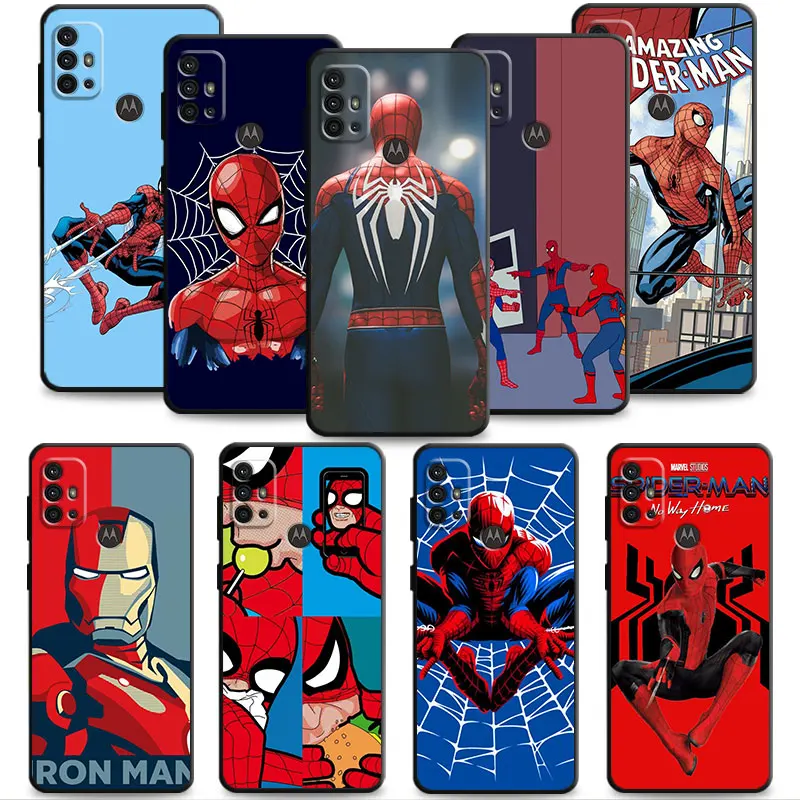 Marvel-Spider-Man-Phone-Case-For-Motorola-G60s-G22-G52-G200-G71-G60-60S ...