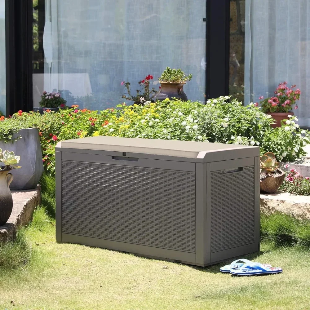 100-Gallon-Large-Resin-Deck-Box-Outdoor-Storage-with-Cushion-for-Patio ...
