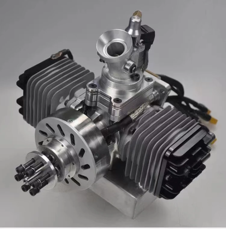 Drone Engine UAV DLA 64cc Twin heavy fuel Engine with Electronic ...