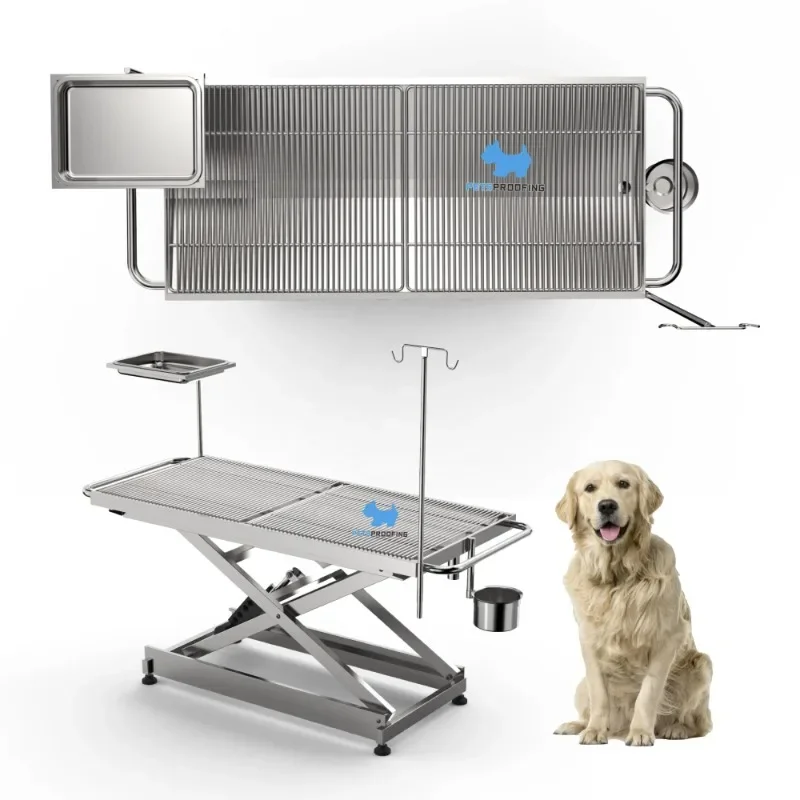 Stainless-Steel-Vet-Electric-Surgery-Animal-Veterinary-Operation-Table ...