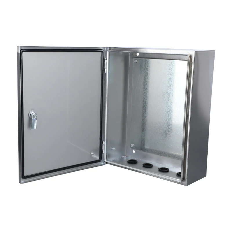 304-Wall-Mounted-Stainless-Steel-Enclosures-Waterproof-Electrical-Stainless-Steel-Distribution ...