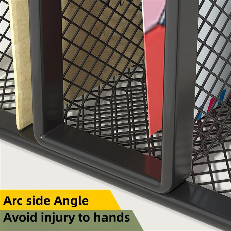 3-Layer Black Metal Mesh Desk Organizer – Crafting Corner