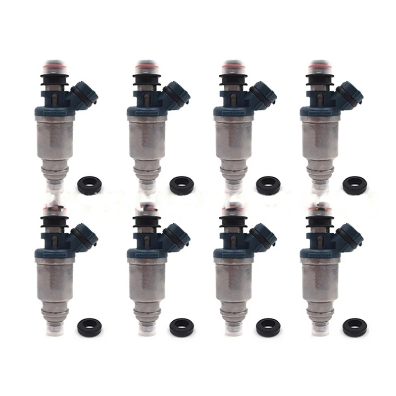 8Pcs Fuel Injectors 23250-50020 fits for LEXUS LS400 SC400 4.0L-V8 1990 ...