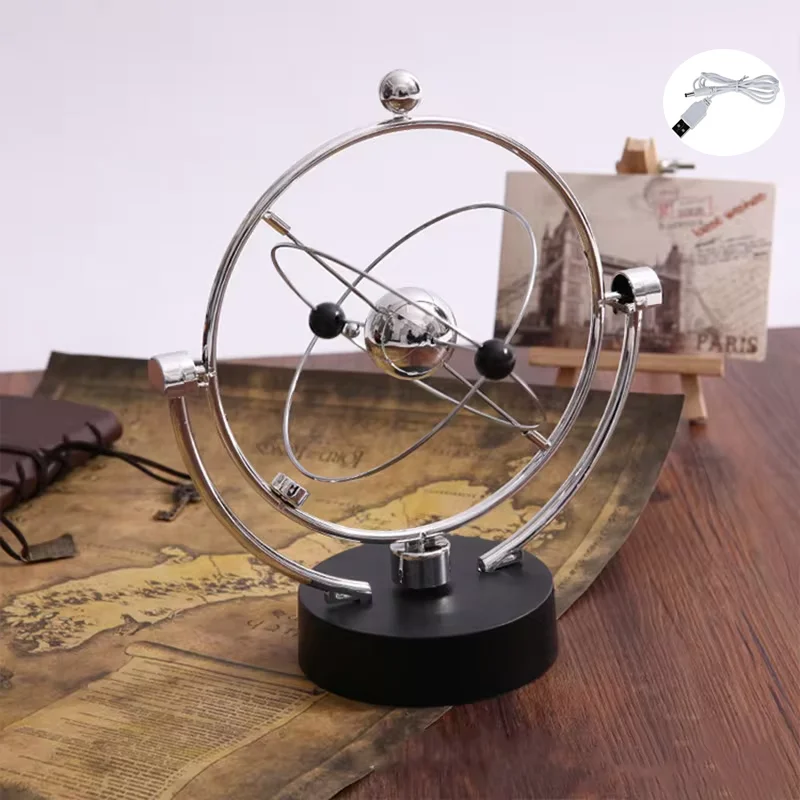 Newton-Pendulum-Ball-Balance-Ball-Rotating-Perpetual-Motion-Physical ...