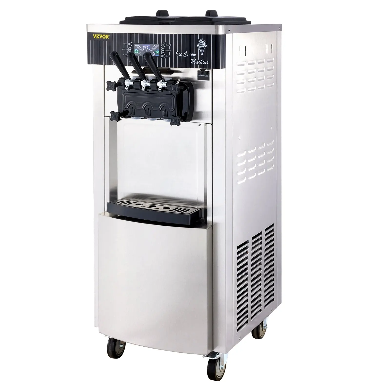 VEVOR-Commercial-Soft-Ice-Cream-Machine-2200W-20-28L-H-Ice-Cream-Maker ...