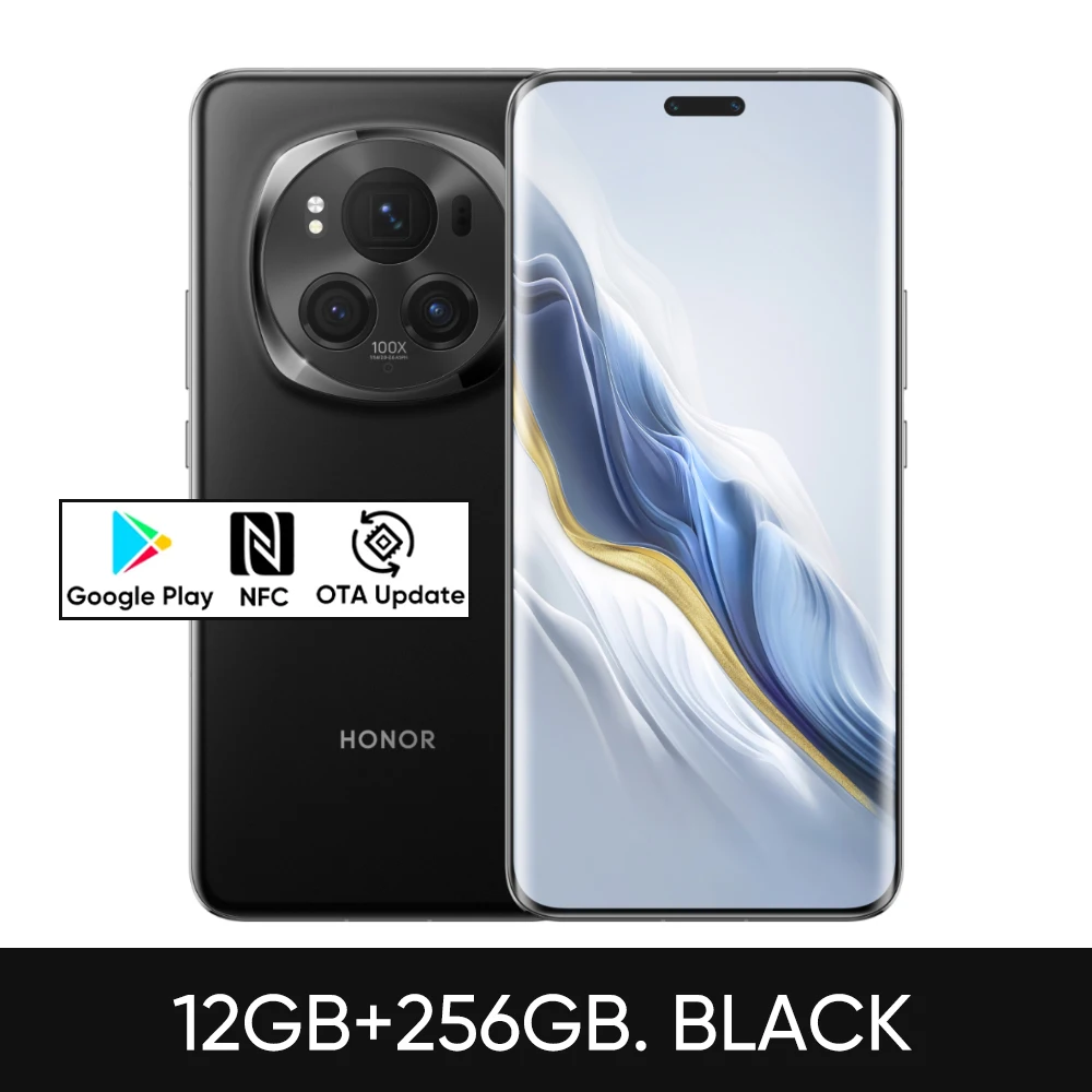 Teléfono inteligente HONOR Magic6 Magic 6 Pro Snapdragon 8 Gen3 Octa-Core acelerado Batería de ...