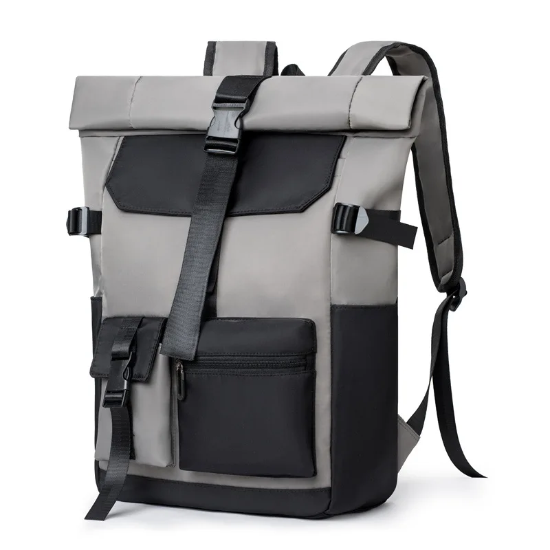 Waterproof-Outdoor-Sports-Leisure-Travel-Daypack-Roll-Up-Men-Laptop ...