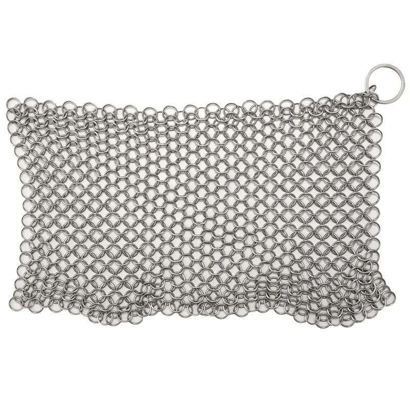 Big-Deal-Cast-Iron-Cleaner-Premium-316-Stainless-Steel-Chainmail ...