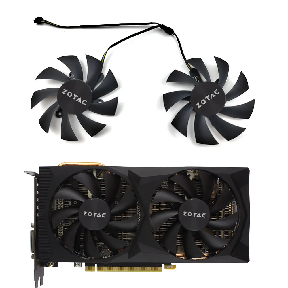 NEW-87MM-4PIN-GA92A2H-graphics-card-cooling-fan-For-ZOTAC-GeForce ...