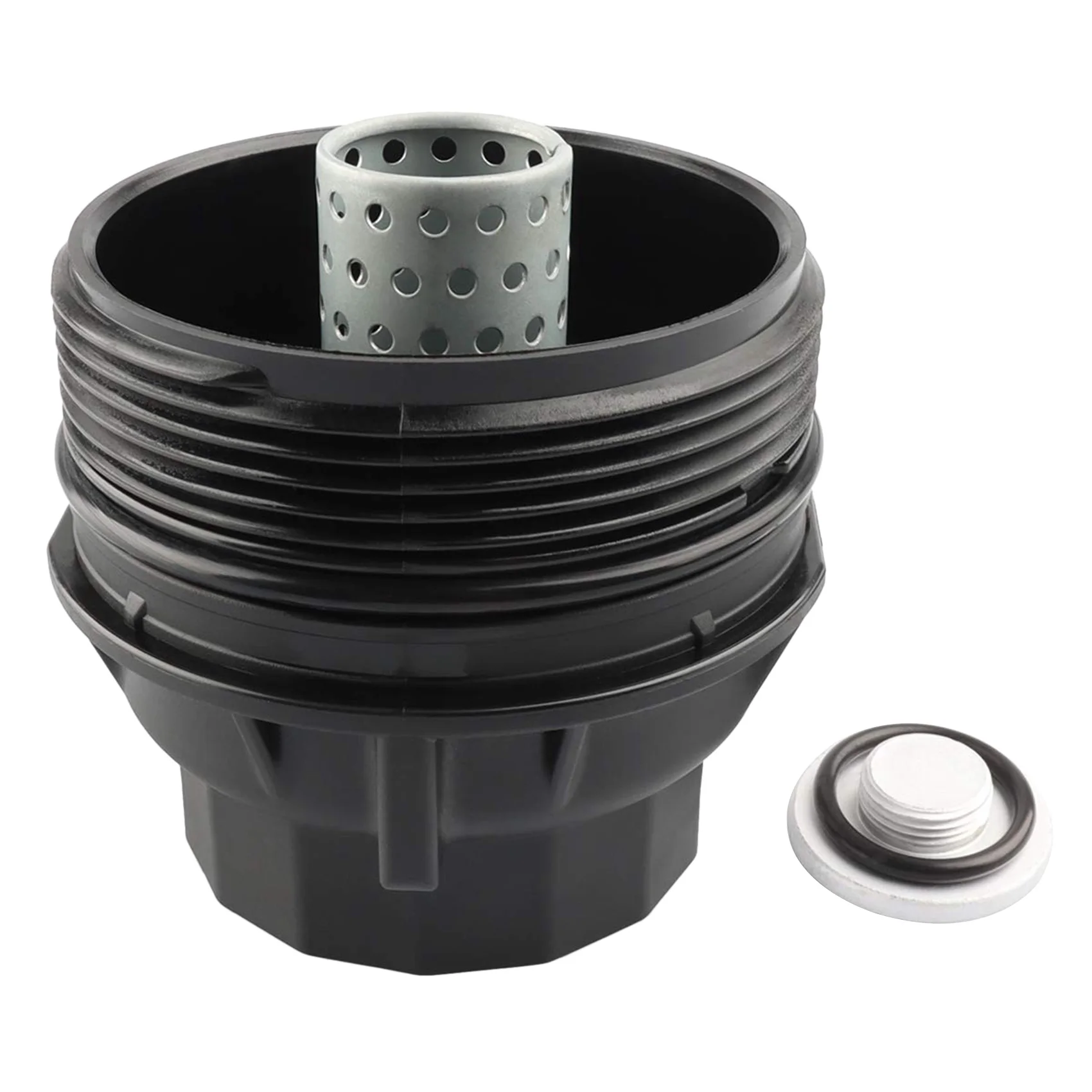 Oil-Filter-Housing-Cap-Assembly-with-Oil-Plug-Replace-15620-36020-15620 ...