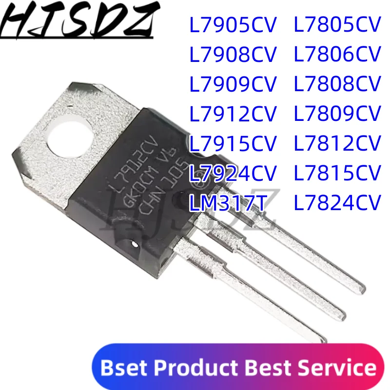 Nuevo L7912CV L7805CV L7806CV L7808CV L7809CV L7812 L7815-CV L7824CV ...