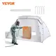 VEVOR Portable Paint Booth Shelter 7.5x5.2x5.2/10x7x6ft Foldable Spray ...