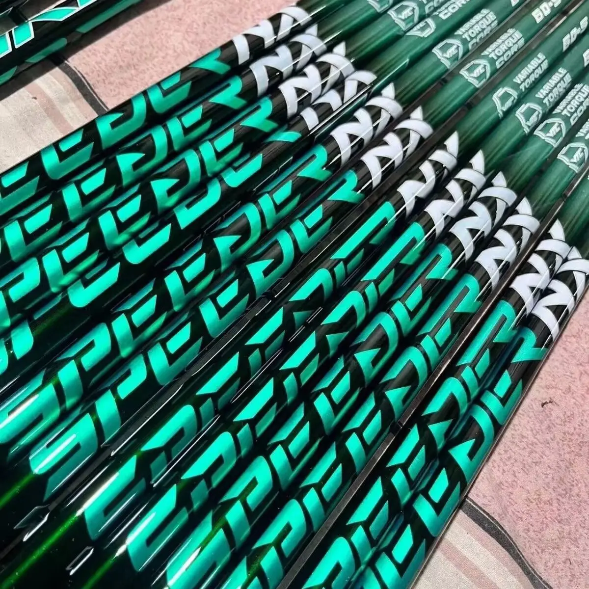 골프채 샤프트 스피더 Nx 그린 고탄성 흑연 클럽 샤프트 50 6070 플렉스 R Sr S 프리 어셈블리 슬리브 및 그립