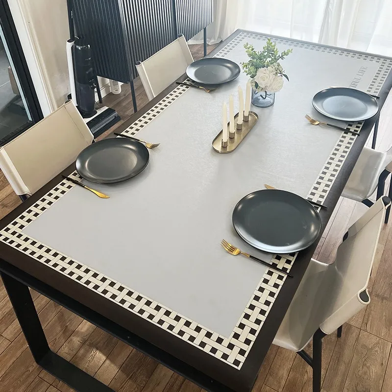 Luxury-Dining-Table-Mat-Home-Decor-Luxurious-Tablecloth-Waterproof-Oil ...