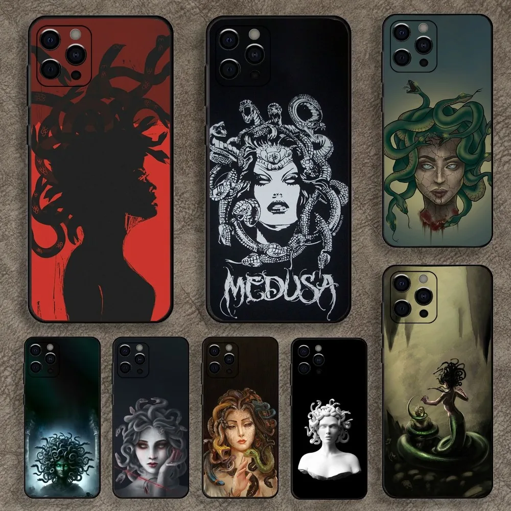 Ancient-Greek-Mythology-Medusa-Phone-Case-For-Apple-iPhone-15-14-13-12 ...