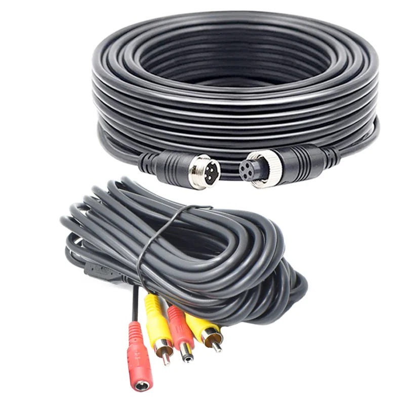 4Pin-AV-DVR-Camera-Extension-Cable-RAC-Aviation-Connector-Power-Cord ...