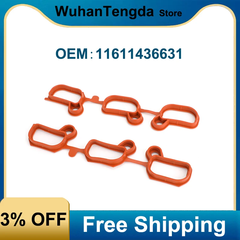 11611436631-Intake-Manifold-Gasket-Kit-for-BMW-3-5-X-Z-Series-E36-E39 ...