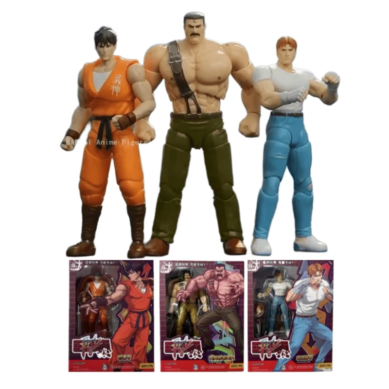 Original 52TOYS Action Figure CAPCOM Final Fight PVC 10CM Anime Action ...