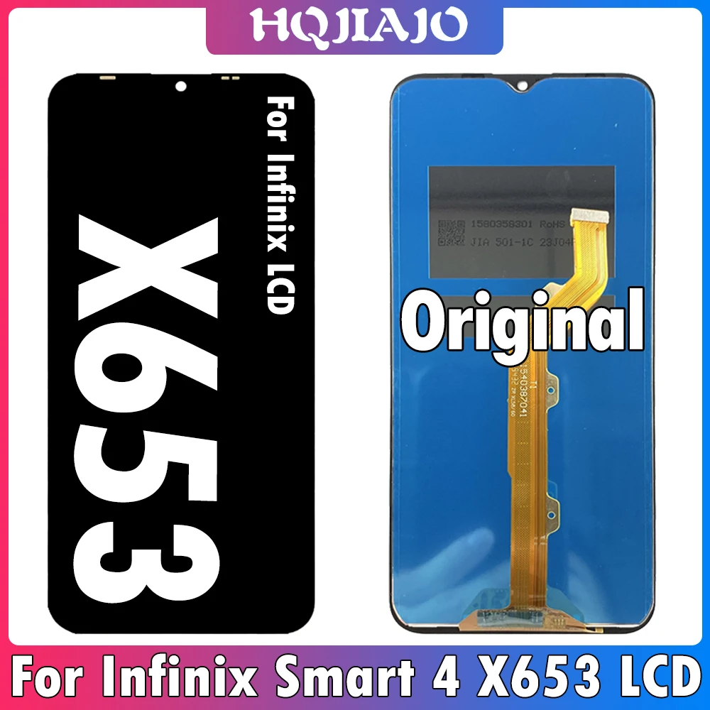 6.6inch Origianl For Infinix Smart 4 X653C X653 LCD Display Touch ...